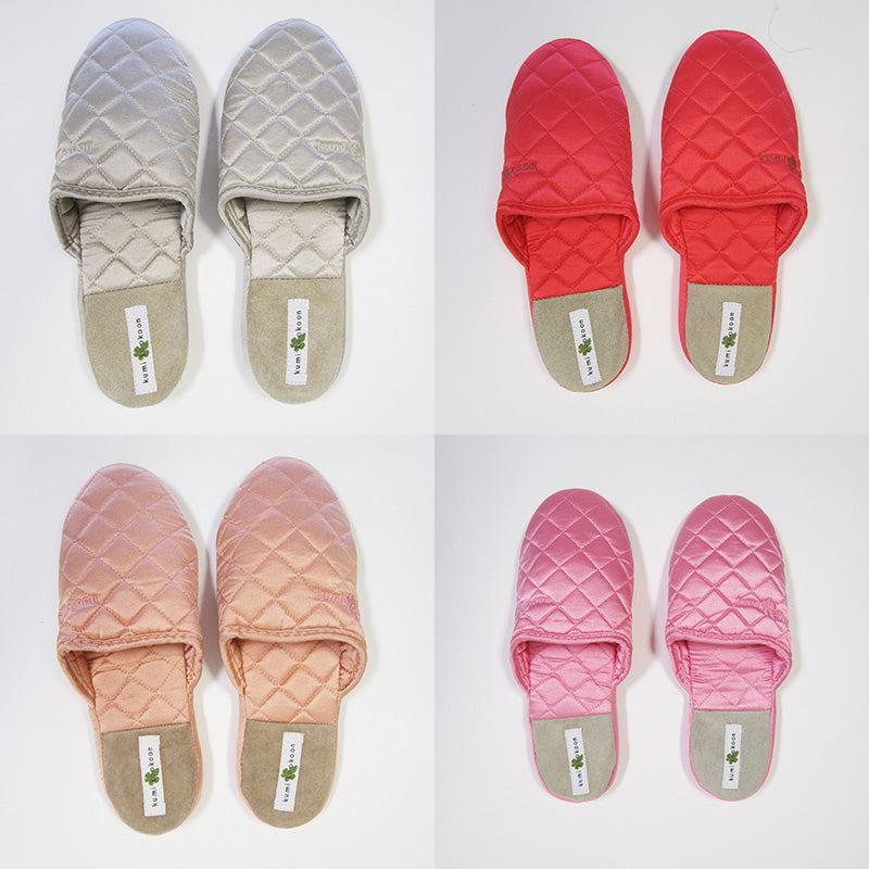 Quilted Silk Slippers – kumi kookoon