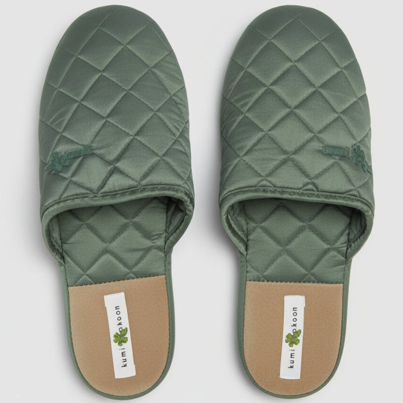 Quilted Silk Slippers – kumi kookoon